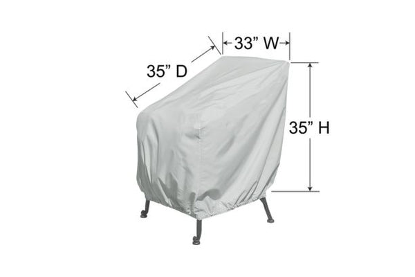 Lounge Chair Protective Cover | Protective Outdoor Furniture Covers ...