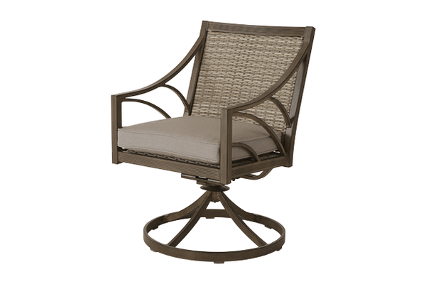 Potomac 5 Piece Outdoor Dining Set - 48" Round Potomac Dining Table and ...