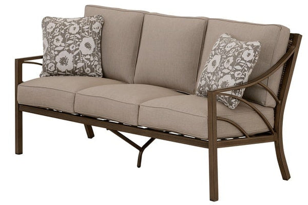 Potomac 4-Piece Outdoor Seating Set - Sofa, 2 Spring Chairs & Coffee ...