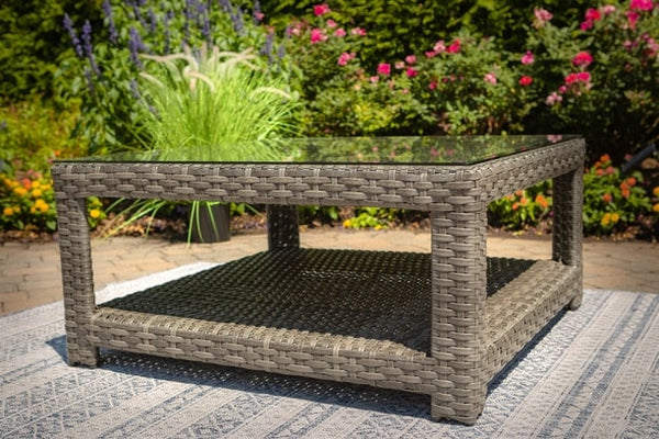 Southampton Outdoor Chat Table | Chat Patio Tables | Erwin & Sons ...
