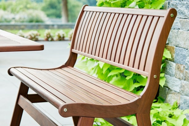 Classic IPE Beechworth Dining Set - 53" Square Beechworth Table and 4 ...