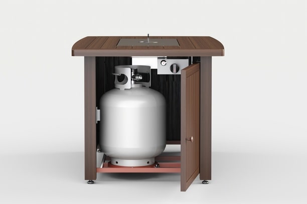 Glow Outdoor Gas Fire Table | Glow Gas Fire Table from Jensen Outdoor ...