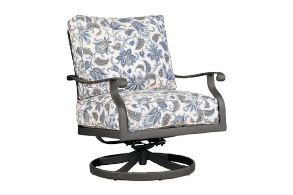 Mandalay 4-Piece Outdoor Seating Set - Sofa, 2 Swivel Rockers and ...